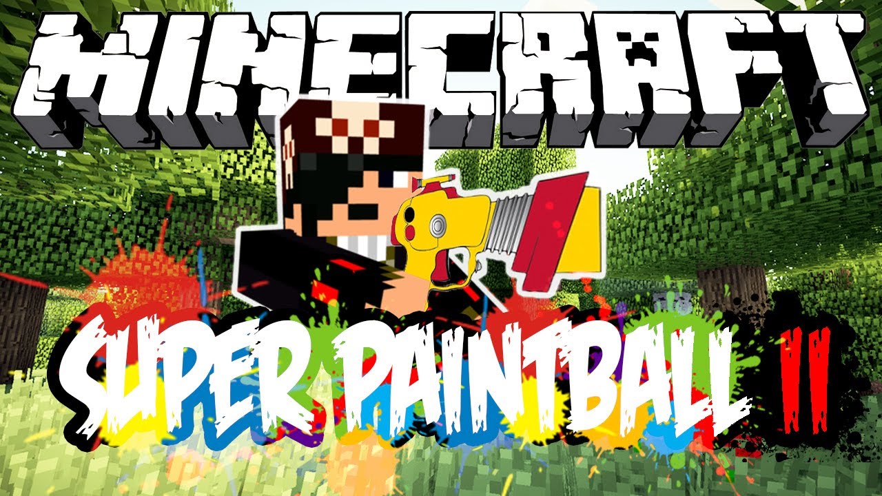 Super Paintball II - Minecraft (Minijogo) - YouTube