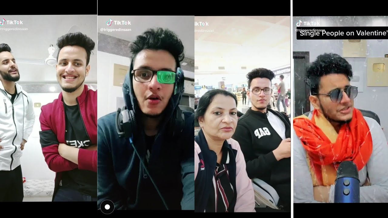 Triggered insaan all tik tok videos🙂🙂/part-1 / funny video - YouTube
