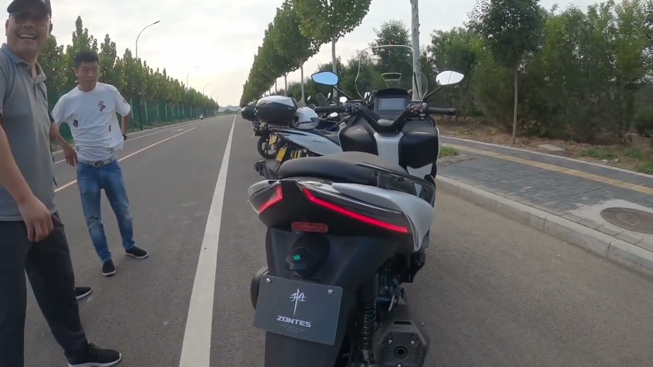 Details Zontes 350E and Test Drive Part II - YouTube