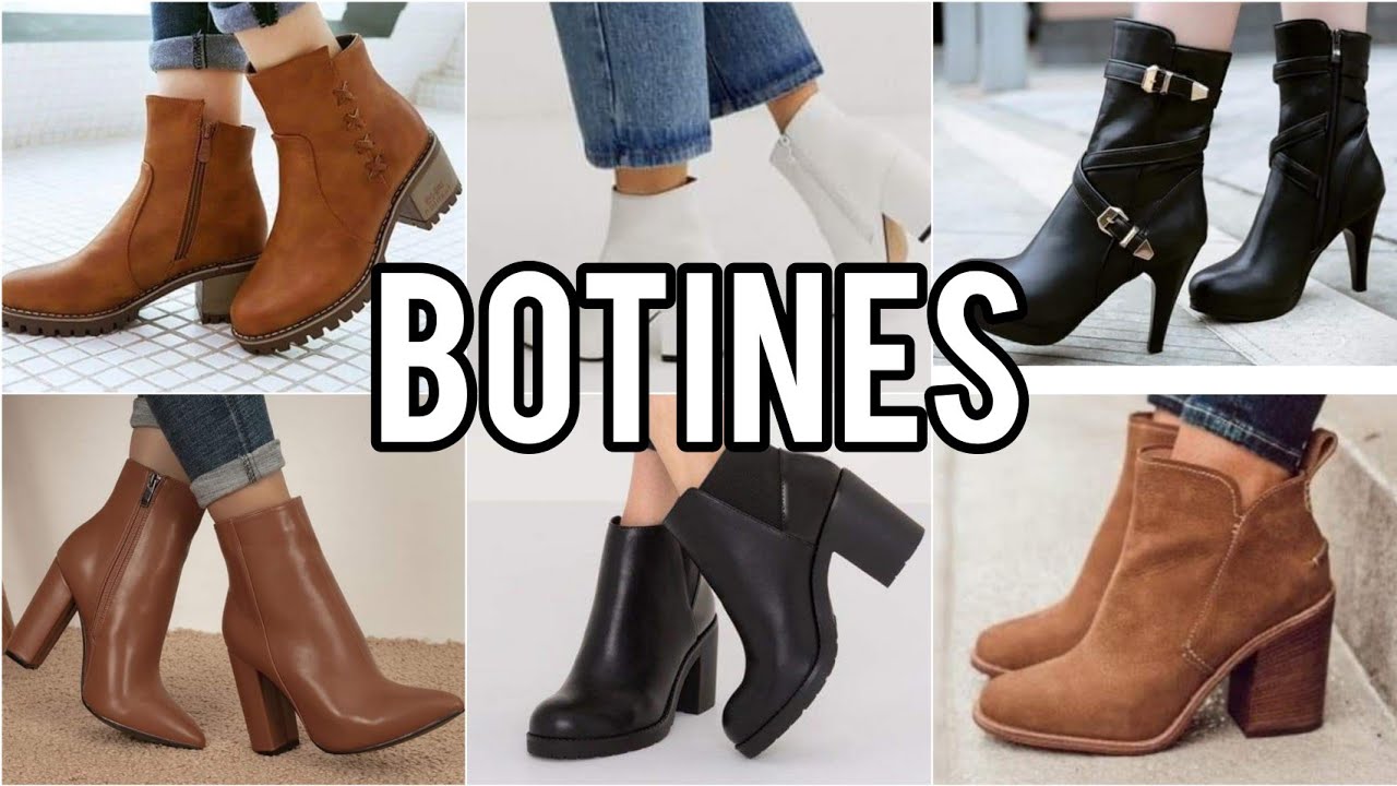 BOTINES DE MODA 2024"IDEAS DE MODELOS DE BOTINES DE MUJER - YouTube