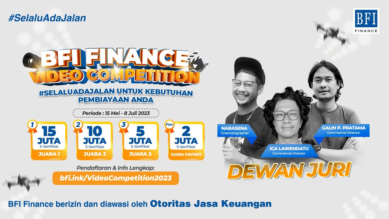 BFI Finance VIDEO COMPETITION #SelaluAdaJalan Untuk Kebutuhan Pembiayaan Anda - YouTube