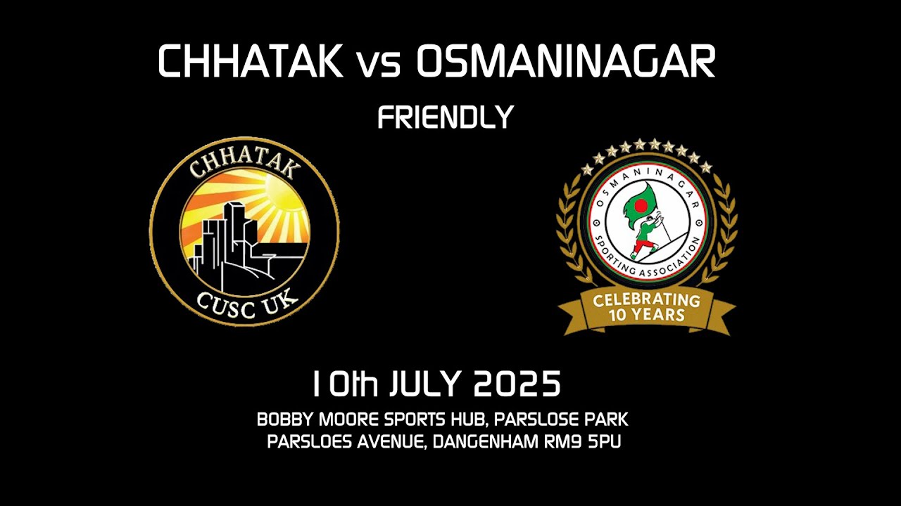 Chhatak V Osmaninagar Friendly - Full Match - YouTube