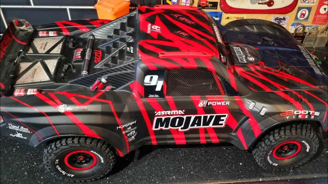 Arrma mojave/Ftx dr8 wheels - YouTube