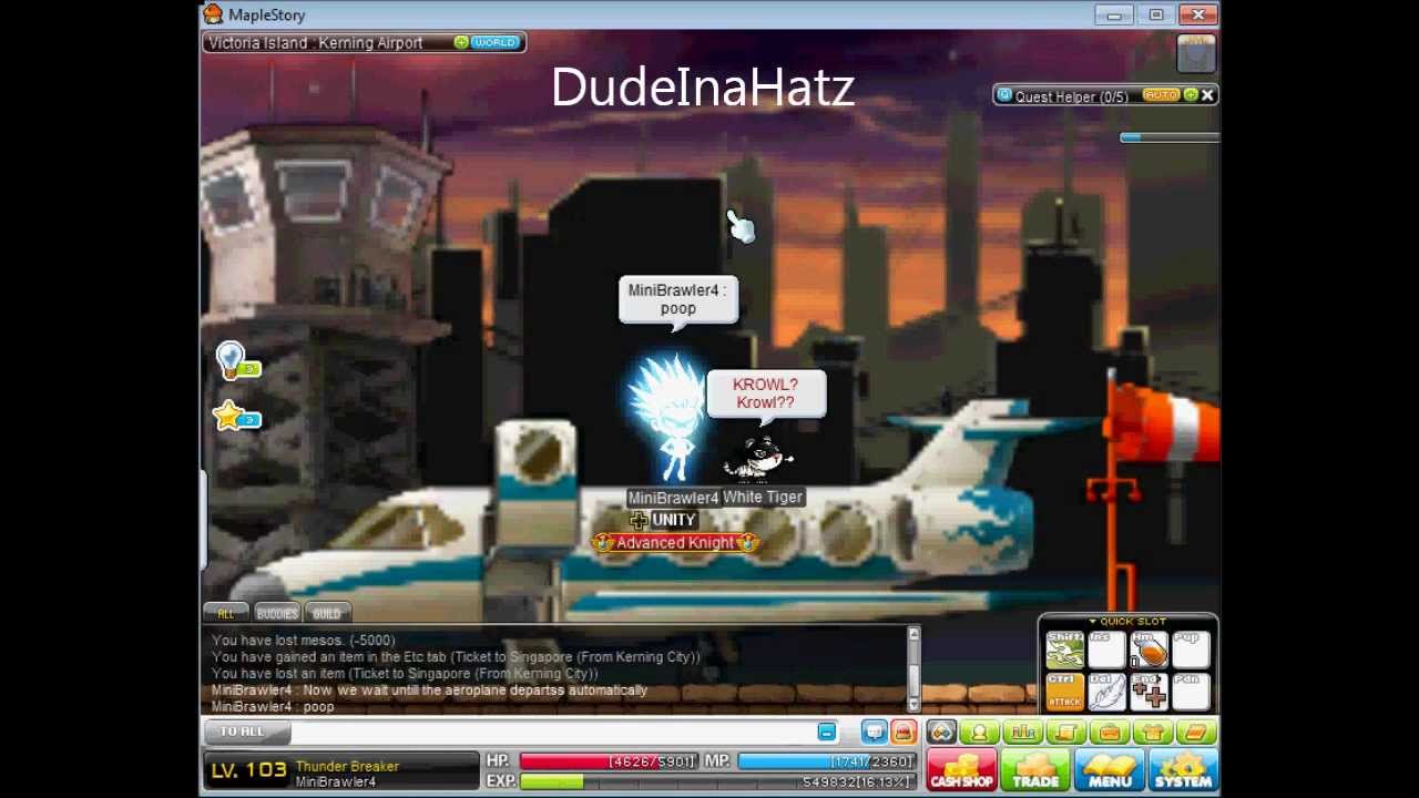 *MapleStory Tutorial* How To Get To CBD - YouTube