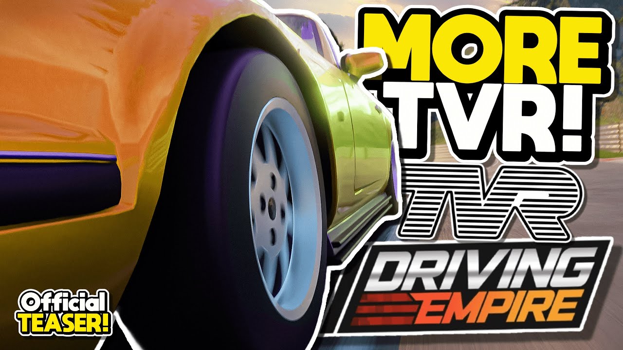 Driving Empire BOUGHT *MORE* TVR LICENSES!?! | Body-kit TVR!! (Official ...