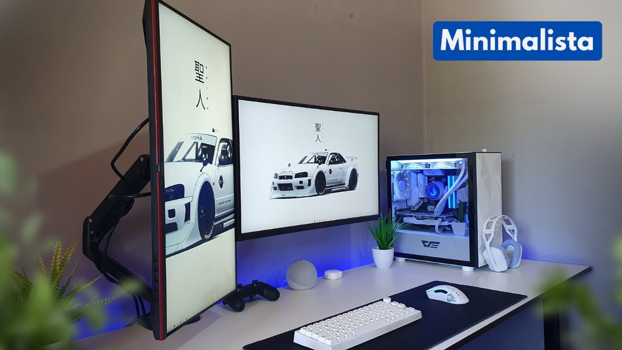 Setup gamer branco 2023 - YouTube