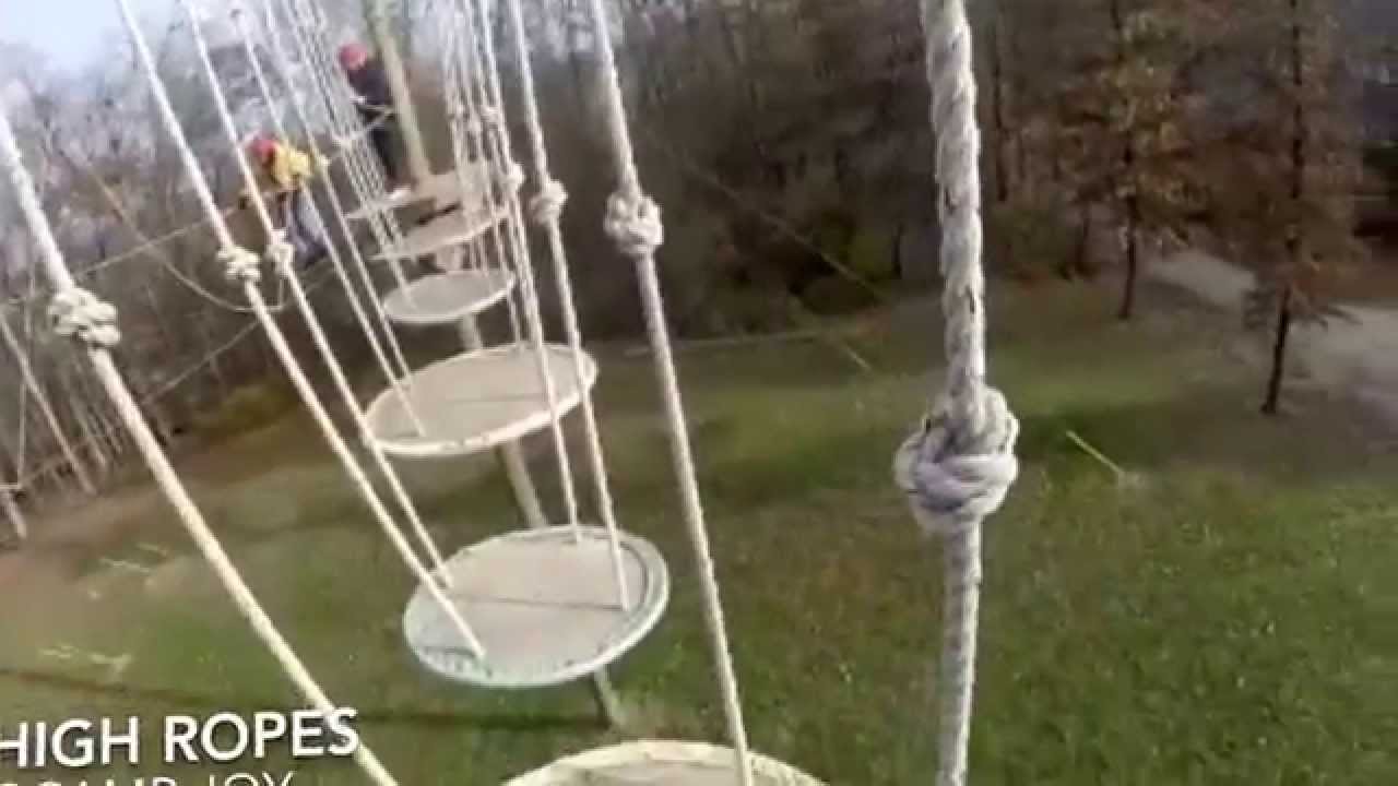 High Ropes @ Camp Joy - YouTube