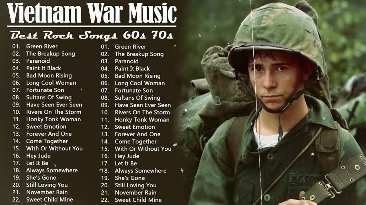 Vietnam War🎸Best Rock Songs Vietnam War Music🎸Top 100 Vietnam War Songs ...