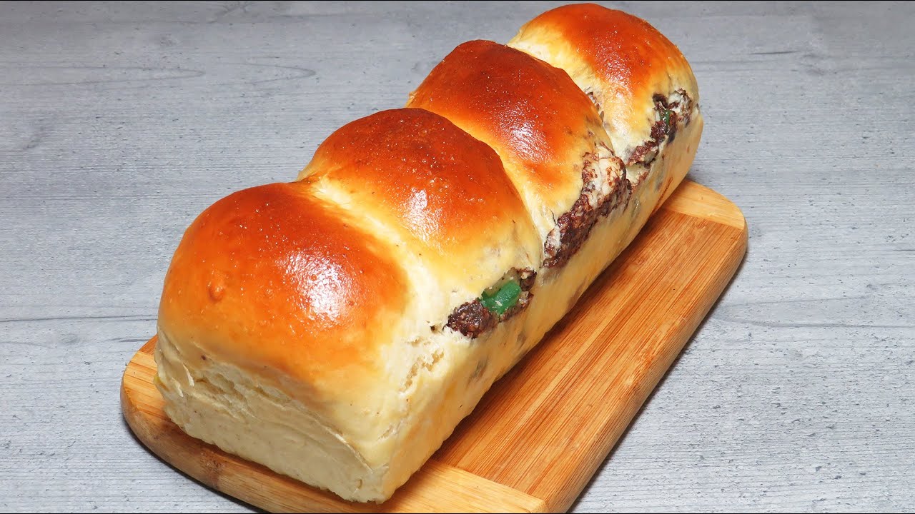 Cea mai simpla reteta de Cozonac cu Nutella, Nuca si Rahat - YouTube