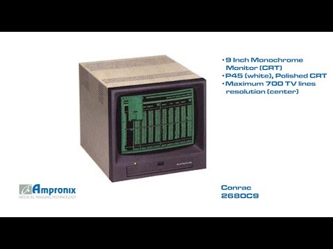 Conrac 2680C9 Display Monitor Screen Sales | Service | Repair ...