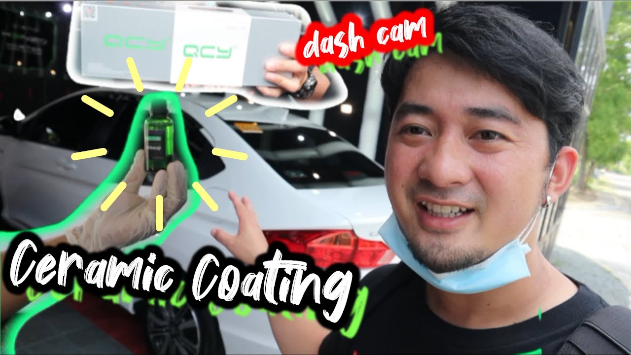 Ceramic Coating and Dashcam QCY F11 on my Honda City 2020 GM6 #OninTV ...