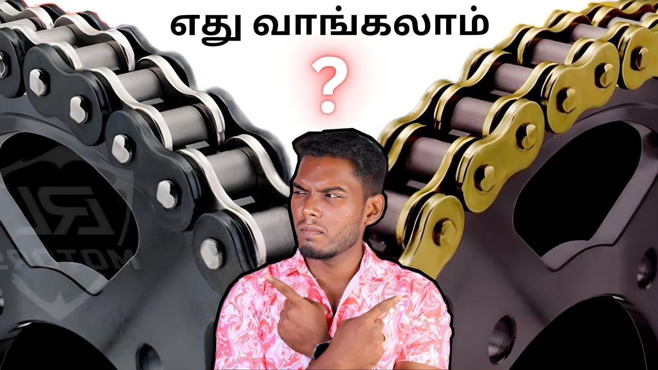 Normal Chain vs Brass Coated Chain Sprocket🔥 | Choosing guide | R4 Mr ...