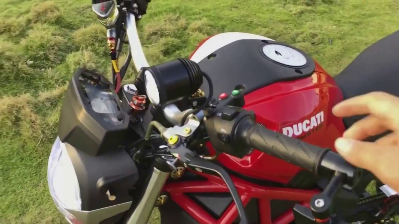 Ducati Mini Monster 110 độ cực đẹp cực chất 2018 - YouTube