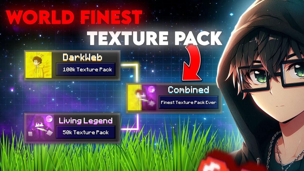 I COMBINED DARKWEB and LIVING texture pack, Here how it's look ...