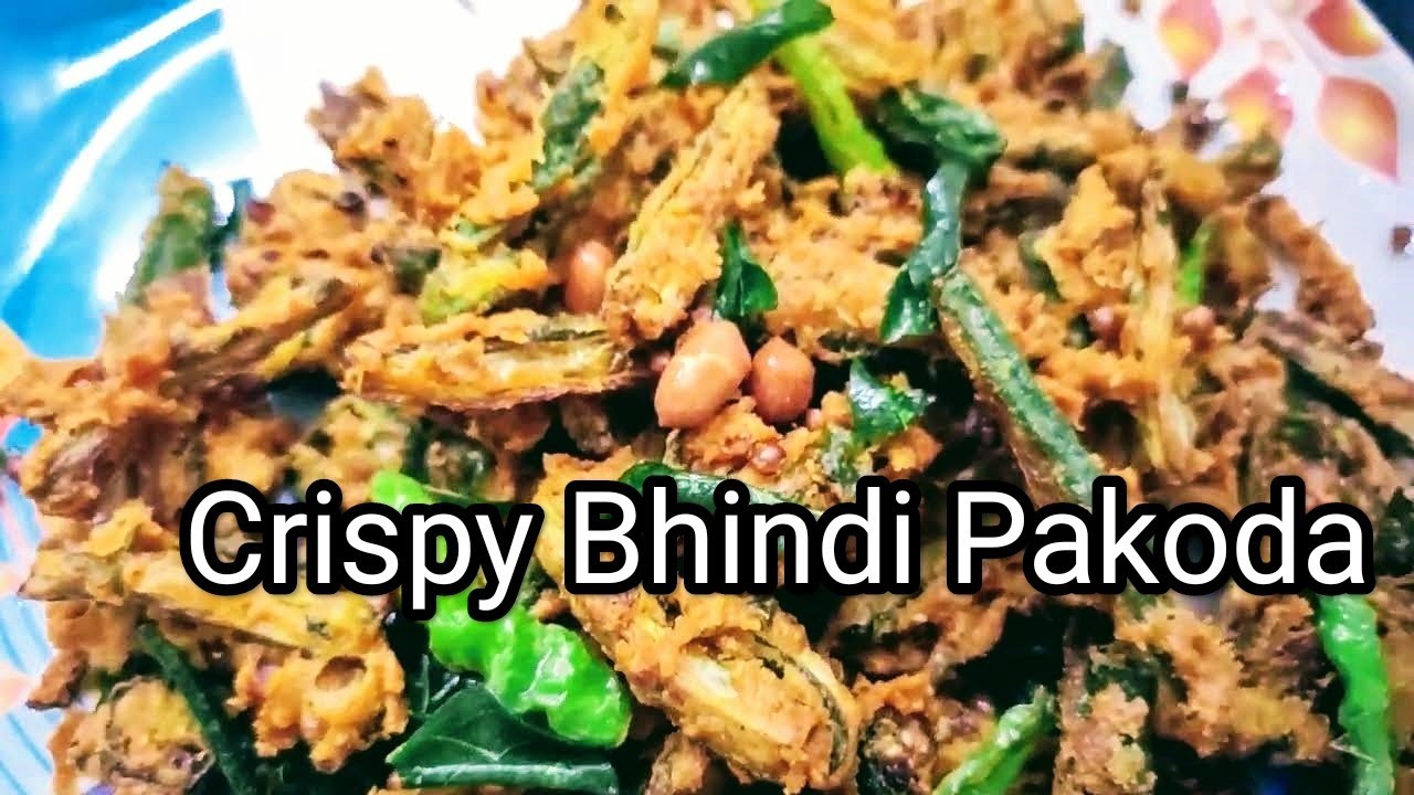 bhindi recipe |Crispy Bhindi Pakoda |Okra Pakoda | Bhindi Pakoda Recipe ...