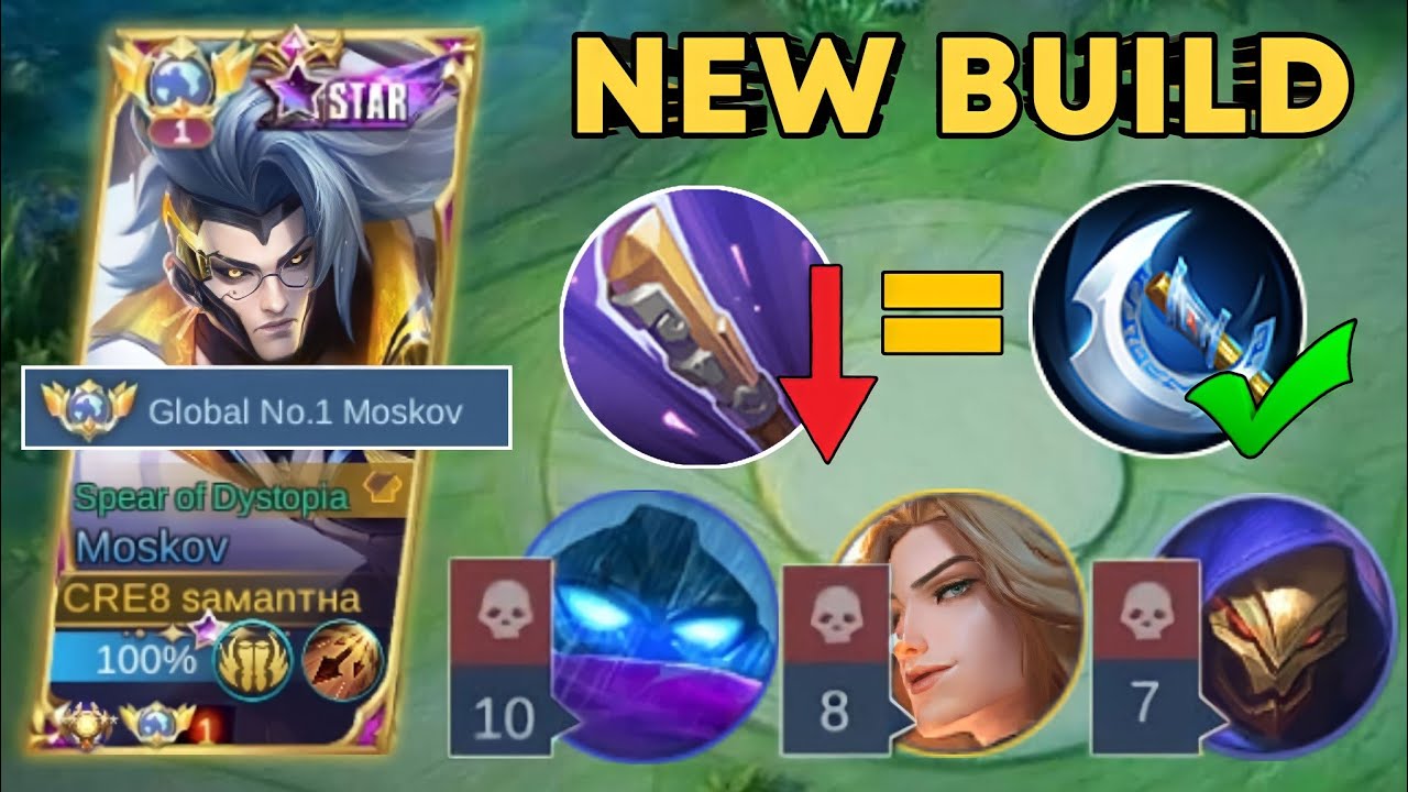 GOLDEN STAFF NERF? TRY THIS NEW ITEMS FOR MOSKOV!🔥 | MOSKOV TERSAKIT ...