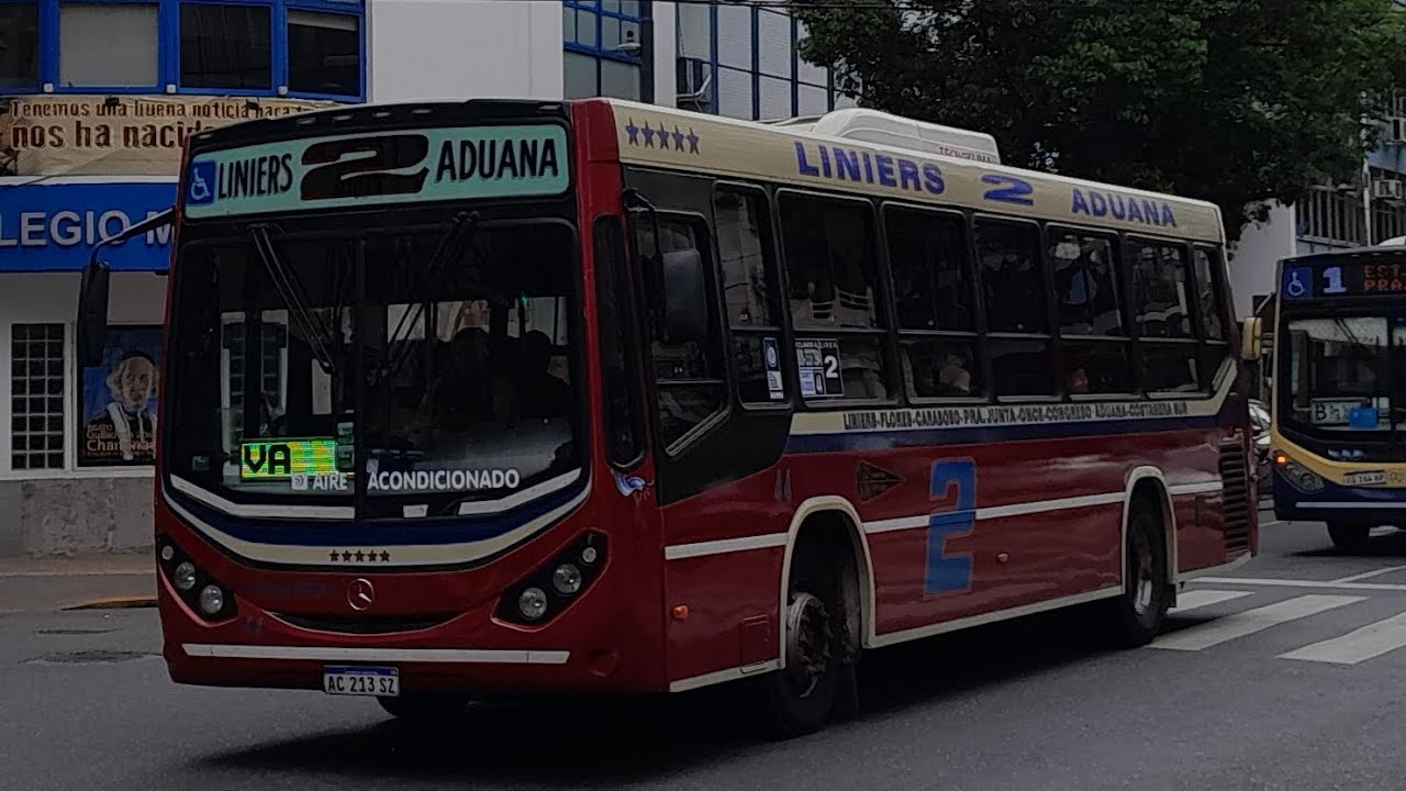 Línea 2 interno 44 Metalpar Iguazú III OH1621L con aire acondicionado ...