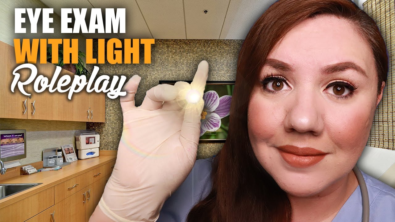ASMR Eye EXAM and Color Blind TEST Roleplay - YouTube