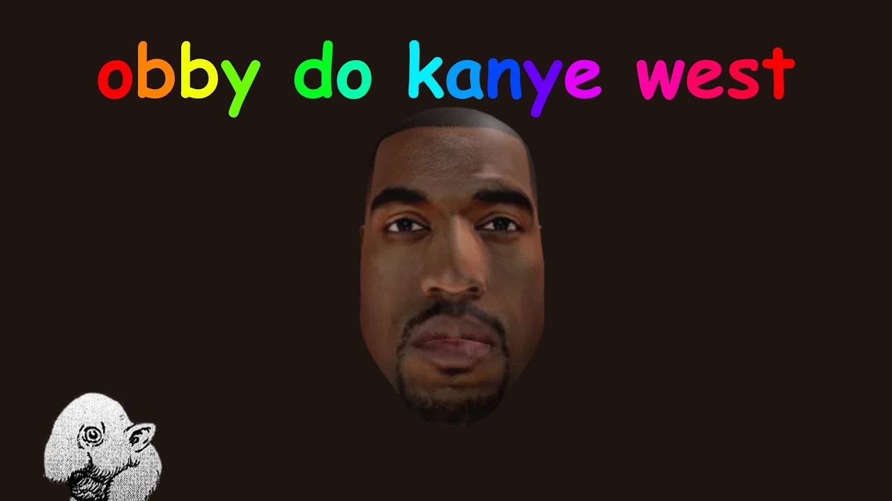 fiz um OBBY do KANYE WEST KKKKKKKKKK - YouTube
