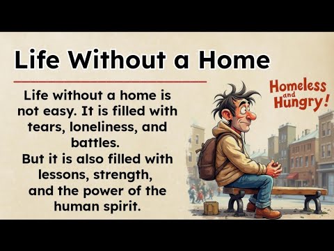 Life without home || Learn English through motivational story || Graded ...