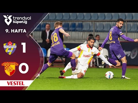Vestel | Eyüpspor (1-0) Göztepe - Highlights/Özet | Trendyol Süper Lig - 2024/25