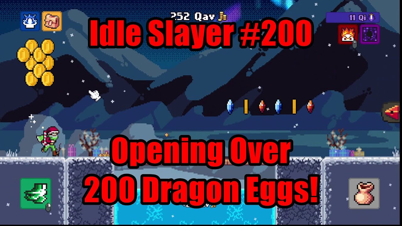 Idle Slayer #200 - Opening Over 200 Dragon Eggs! #IdleSlayer - YouTube