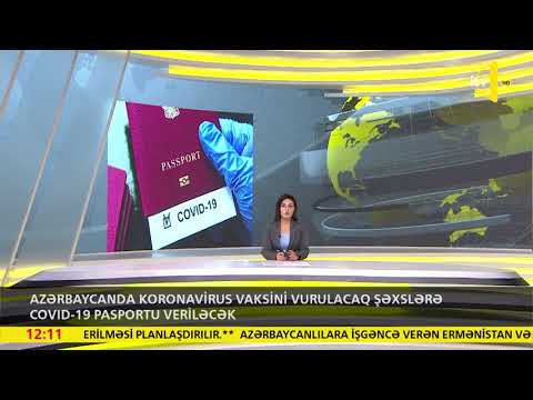Azərbaycanda koronavirus vaksini vurulacaq şəxslərlə COVID-19 pasportu veriləcək.