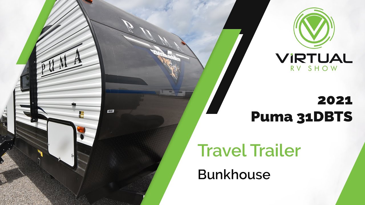 2021 Puma 31DBTS Travel Trailer Walk-Through - YouTube