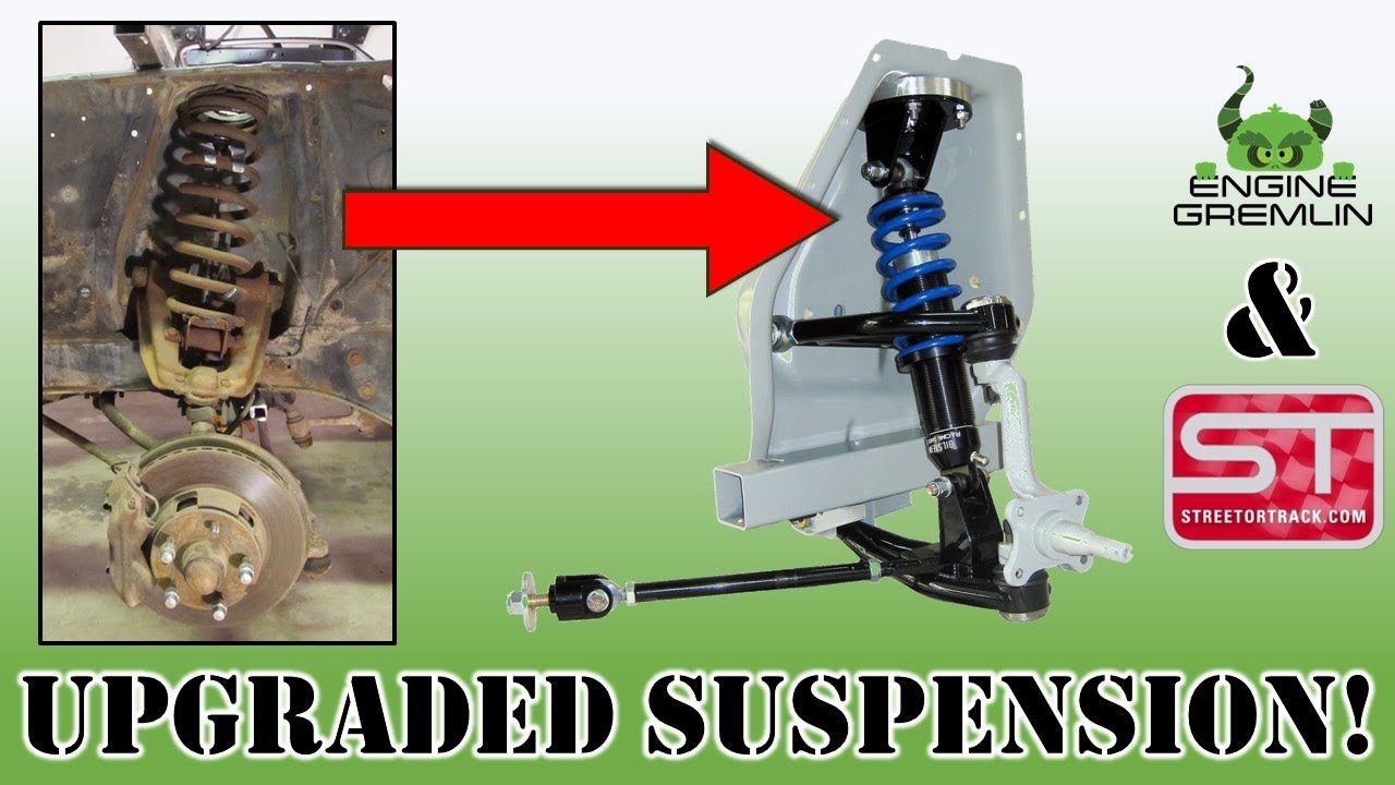 Upgrading a Classic Mustang to Front Coilover Suspension! - YouTube