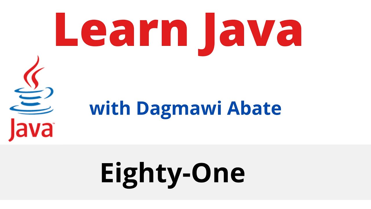 81) Learn Java with Dagmawi-Abate; Hybrid & Multiple Inheritance; Amharic - YouTube
