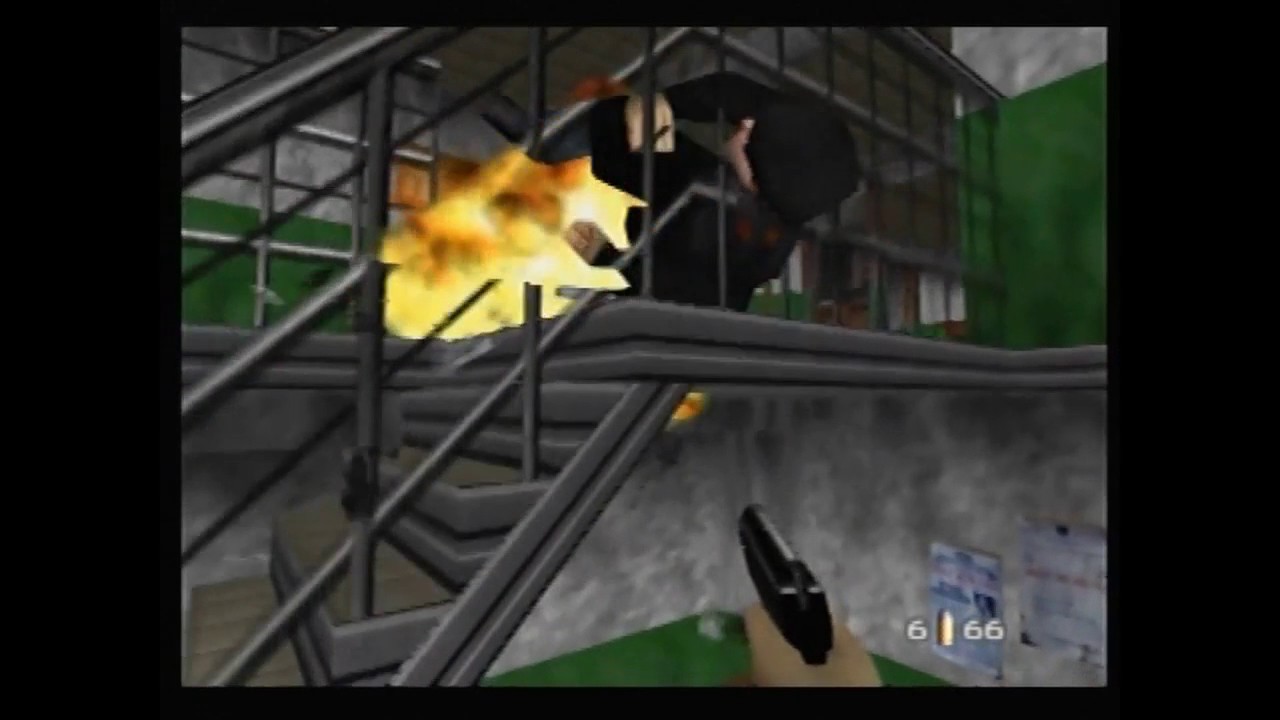 GoldenEye 007 Archives Level on 007 Mode with Max Stats - YouTube