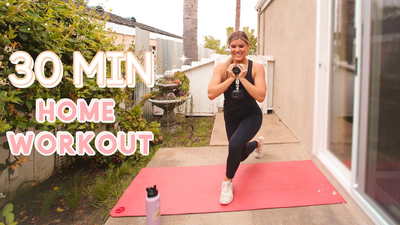 30 MIN FULL BODY HOME Workout | HIIT No Jumping, No Noise, Low Impact ...