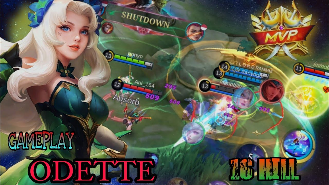 Odette Brutal Damage - Gagal Maniac - Build Top 1 Global Odette ...