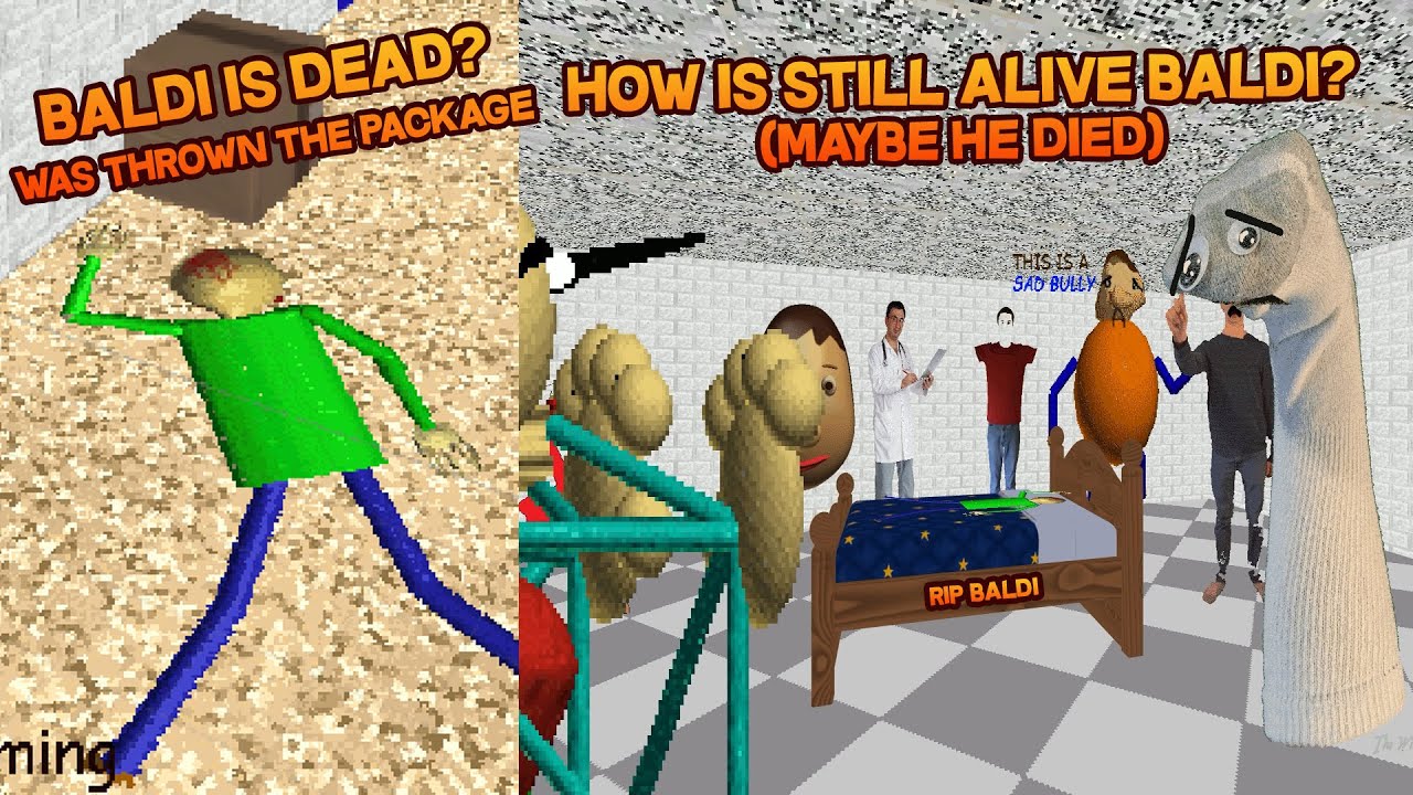 Baldi's Is Dies? | Baldi's Coma [Baldi's Basics Mod] - YouTube