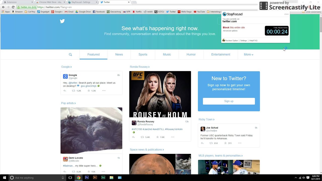 StayFocusd Tour and Overview - YouTube
