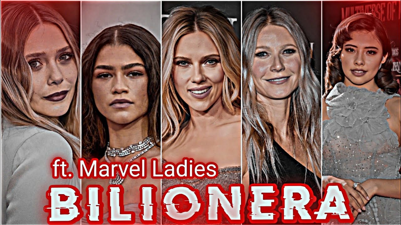 Bilionera X Marvel Ladies edit / Marvel Ladies 🥵 edit /Bilionera song😍 ...