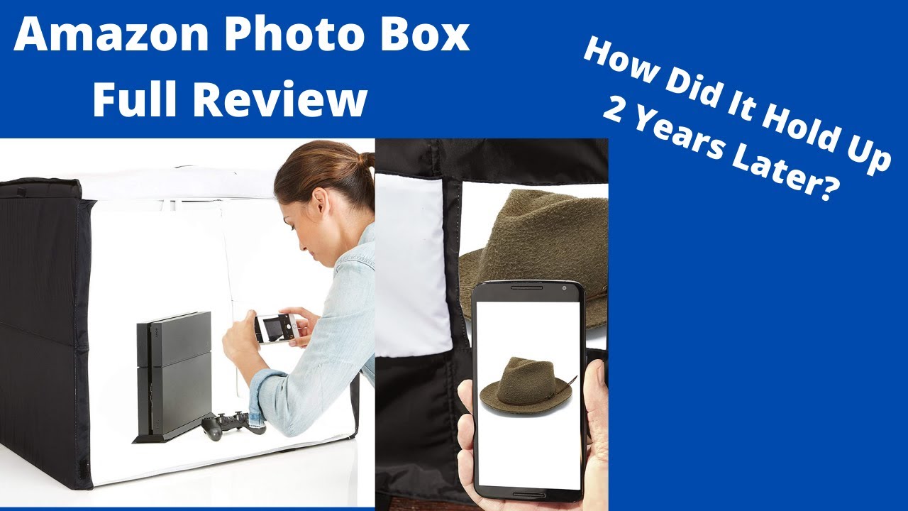 Amazon Portable Photo Studio LED Light Box Full Review | Is It Still ...