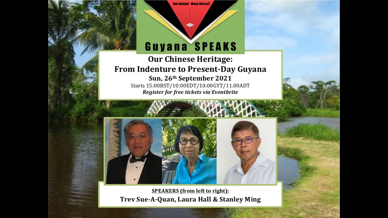 Guyana SPEAKS: Our Chinese Heritage: From Indenture to Present-Day ...