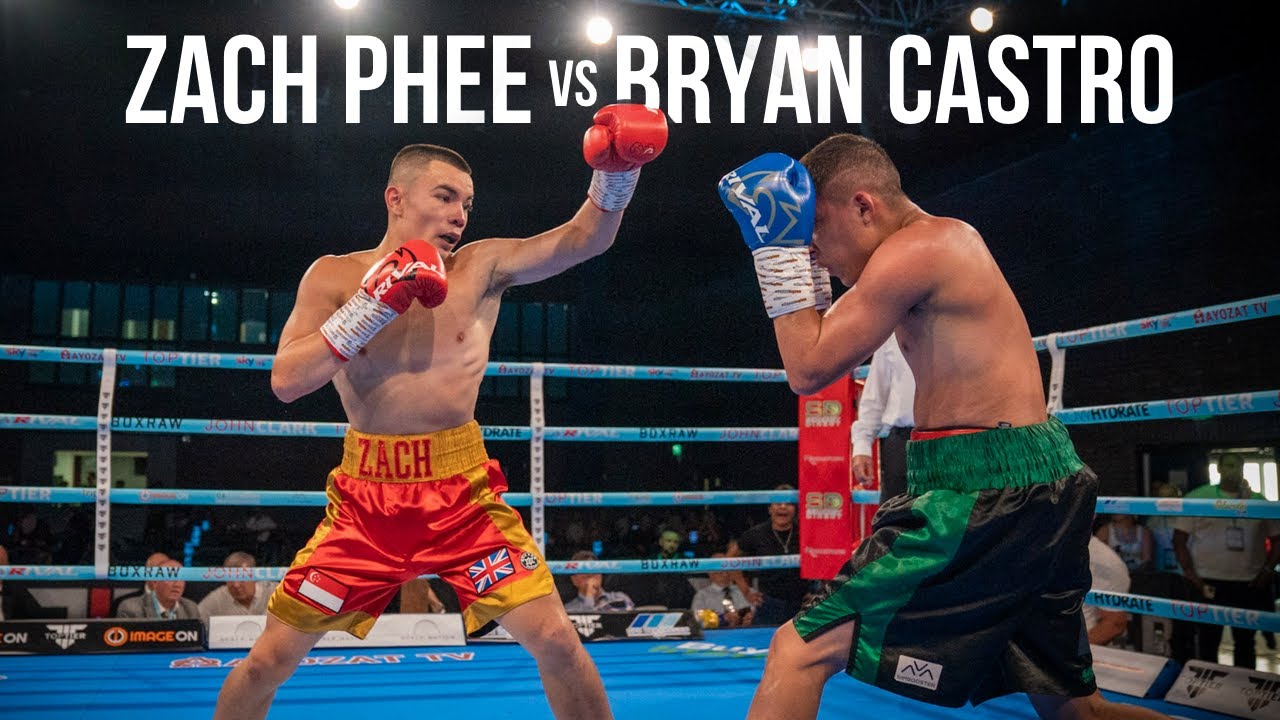 Zach Phee v Bryan Castro | FULL FIGHT - YouTube