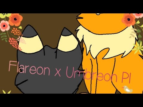 Flareon x Umbreon (P1 & Original custom characters) - YouTube