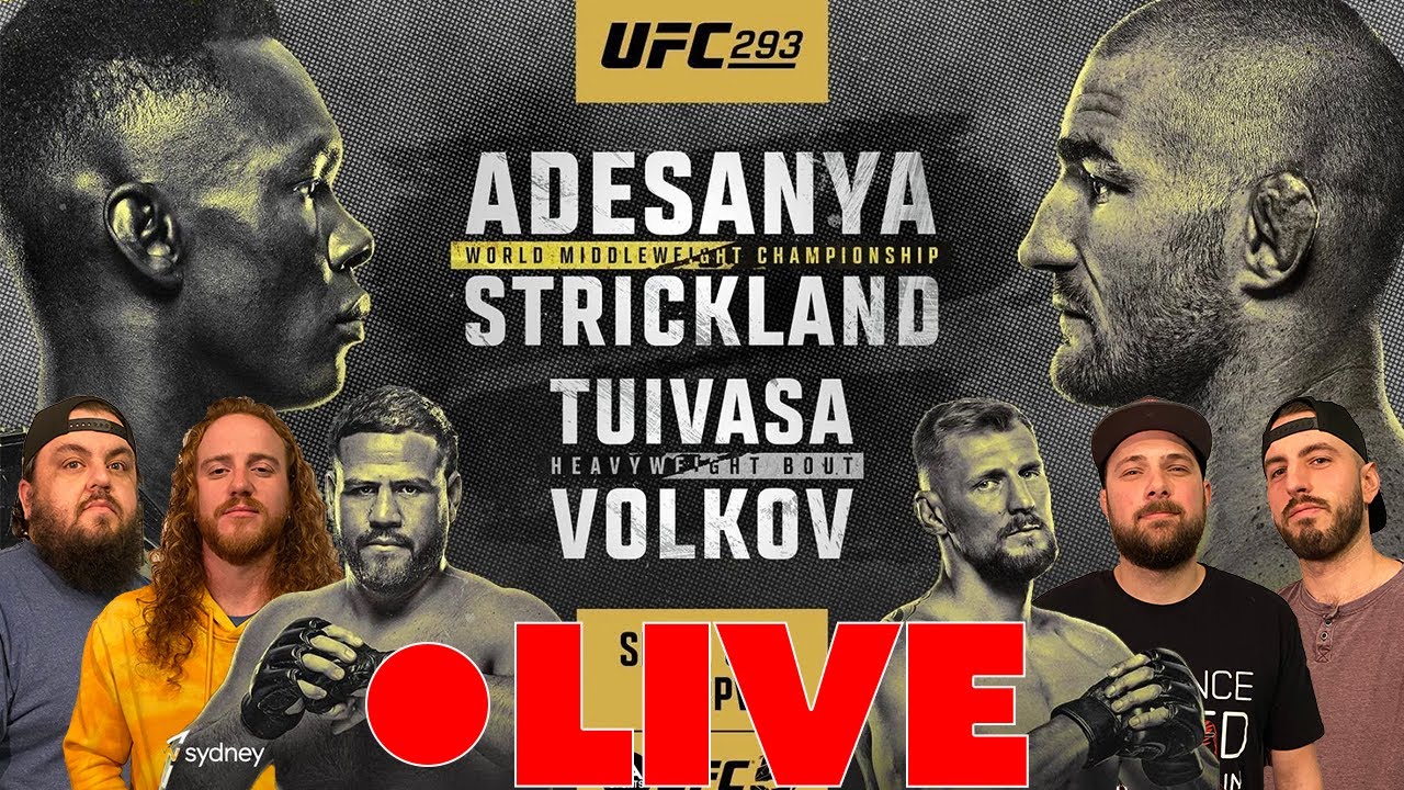 UFC 293 Watch Party (Ep. 34) - YouTube