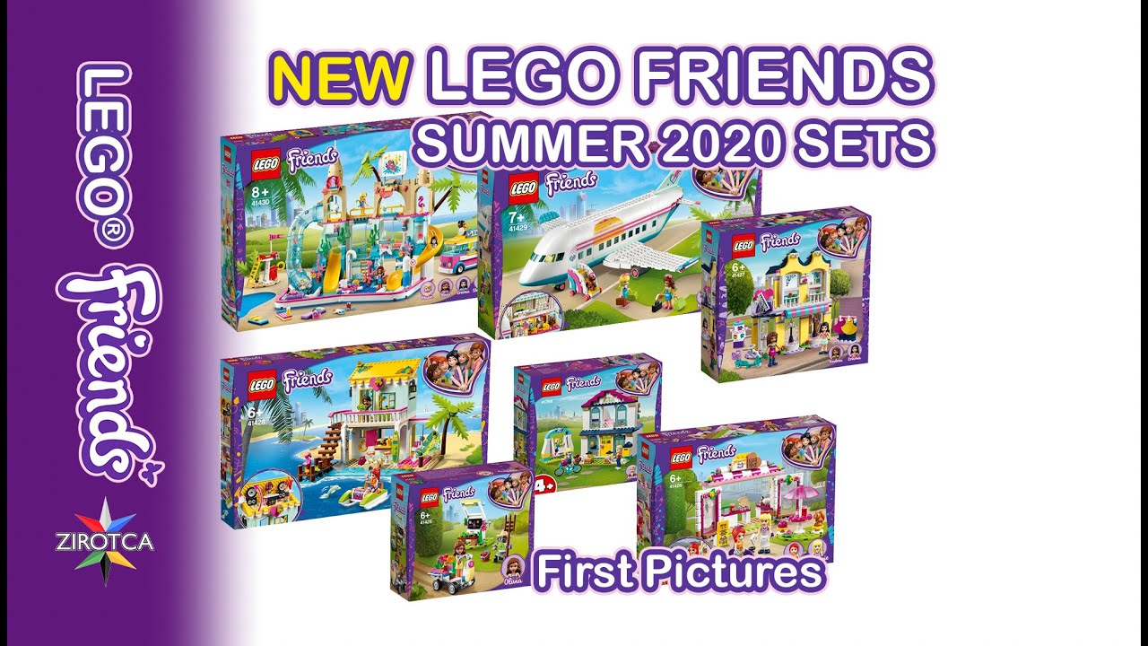 New LEGO Friends Summer 2020 Sets | LEGO Friends Sets 41398 41425 41426 ...