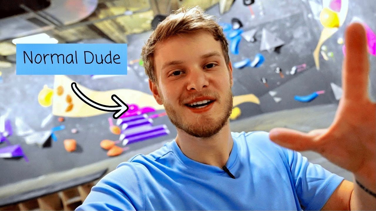 POV: You're A Normal Dude Training To Be A Pro Climber - YouTube
