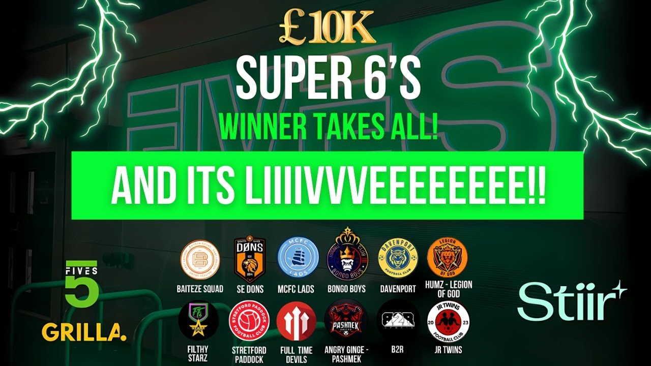 £10K Winner Takes All Super 6’s Live! - YouTube