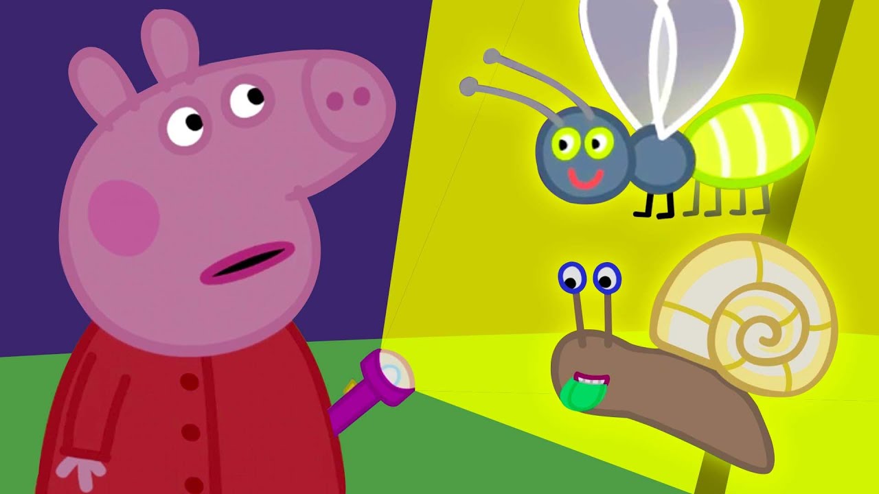 Peppa Pig Learns About Night Animals | Kids TV And Stories - YouTube
