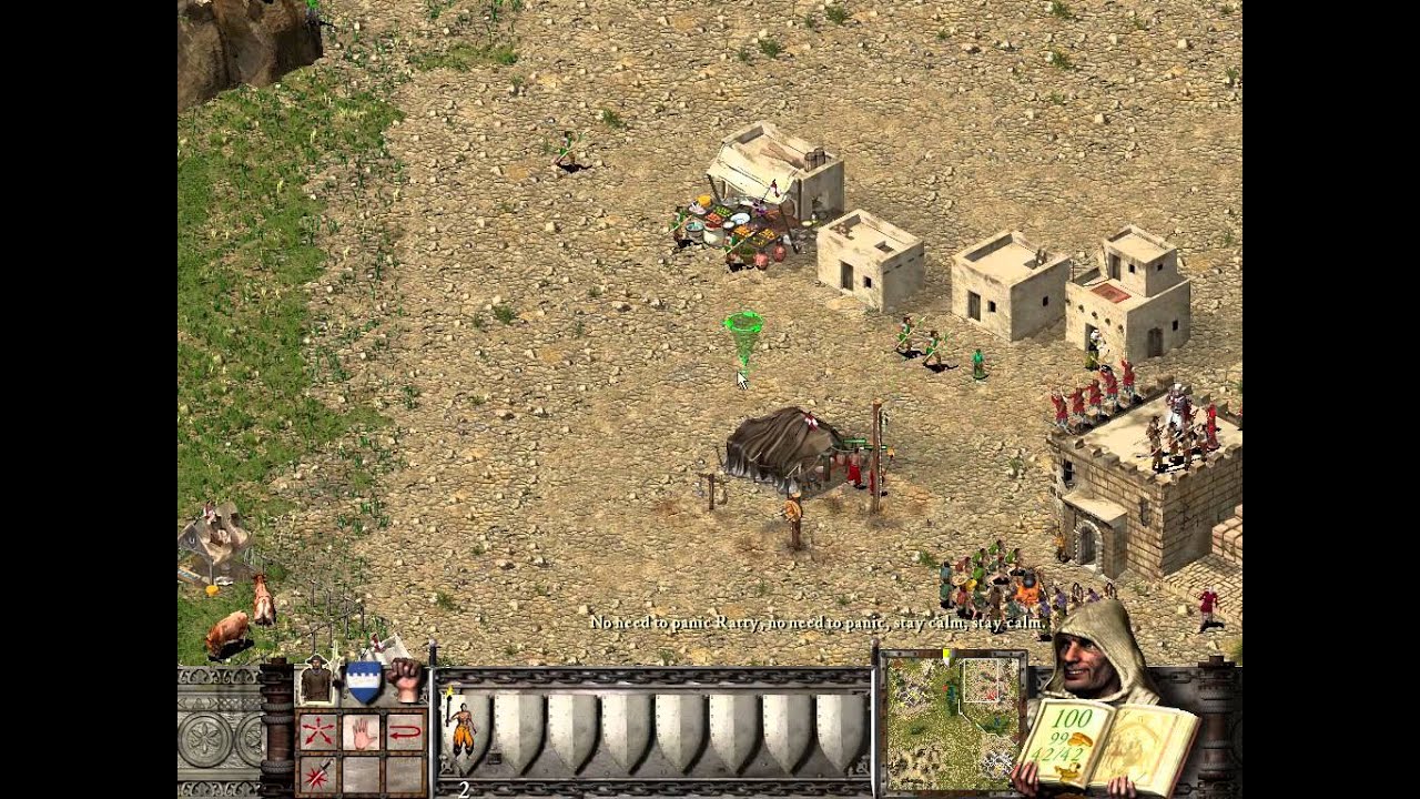 stronghold crusader surrounded by rats challenge try 3 part 1 - YouTube