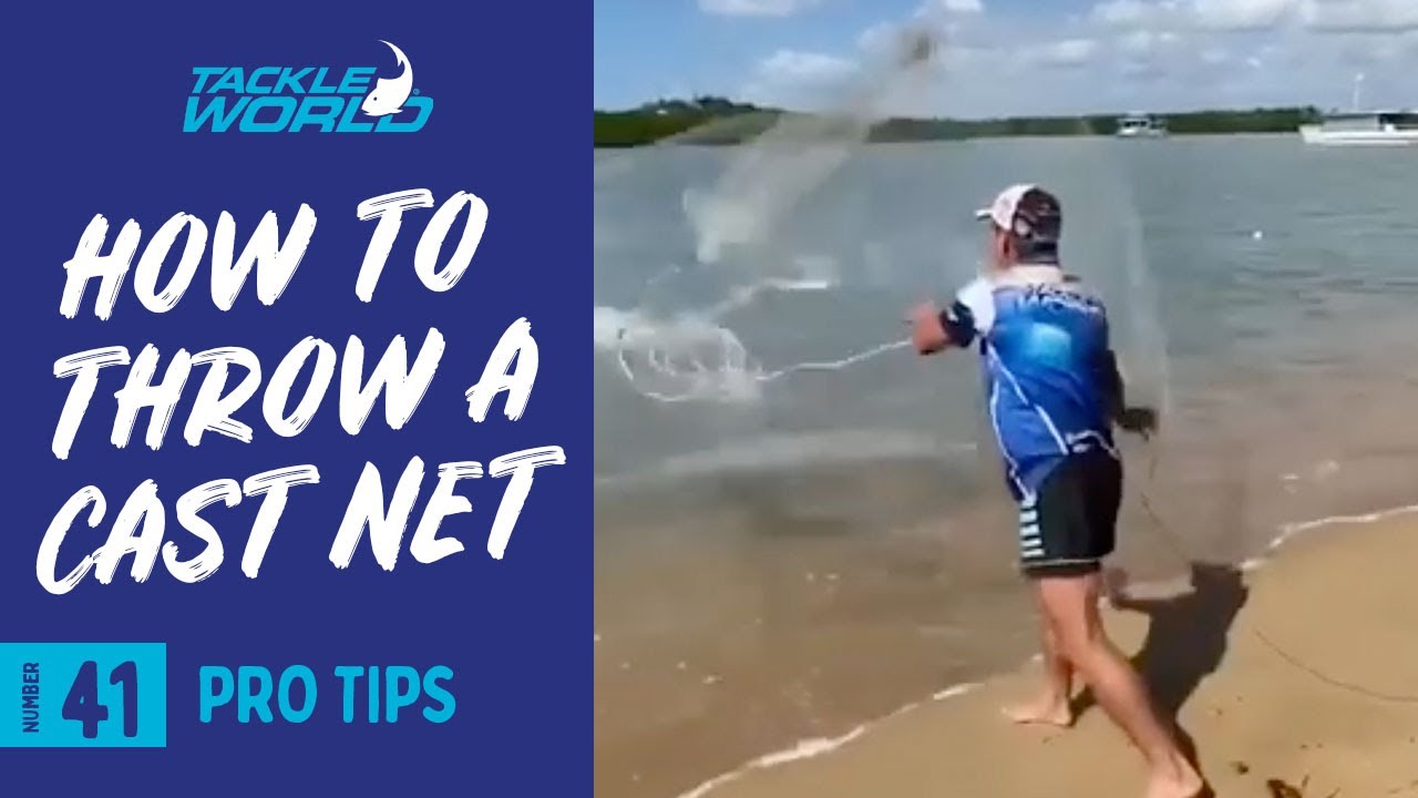 How To Throw a Cast Net - YouTube