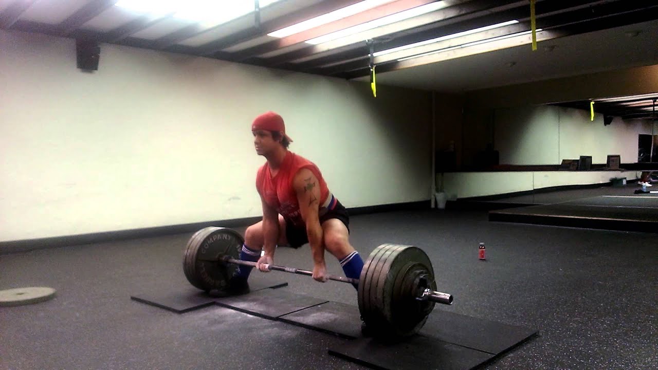 Jason Lavigne WPC Worlds Week 9 Minicycle 3 ME deadlift - YouTube