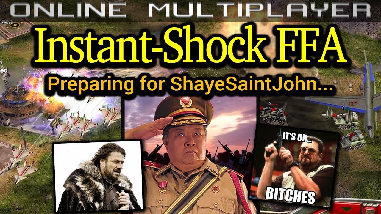 Instant-Shock Arena FFA - Infantry General - Pro Rules | C&C Generals ...