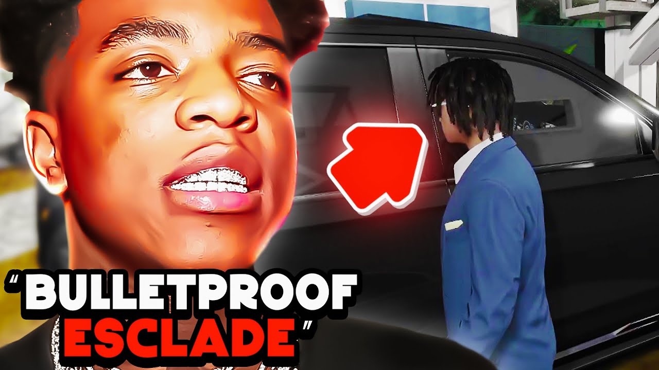 Yungeen Ace Show Off His Bulletproof Escalade “Rapper Truck” | GTA RP ...